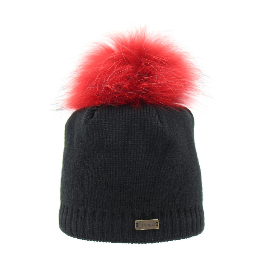 Tuque enfant d'hiver à pompon | Fourrures Grenier